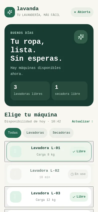 Laundry QR App