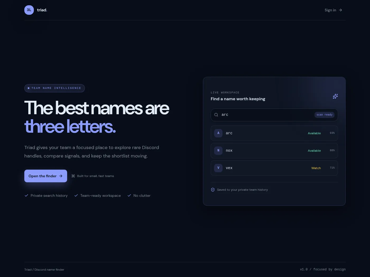 Discord Name Finder