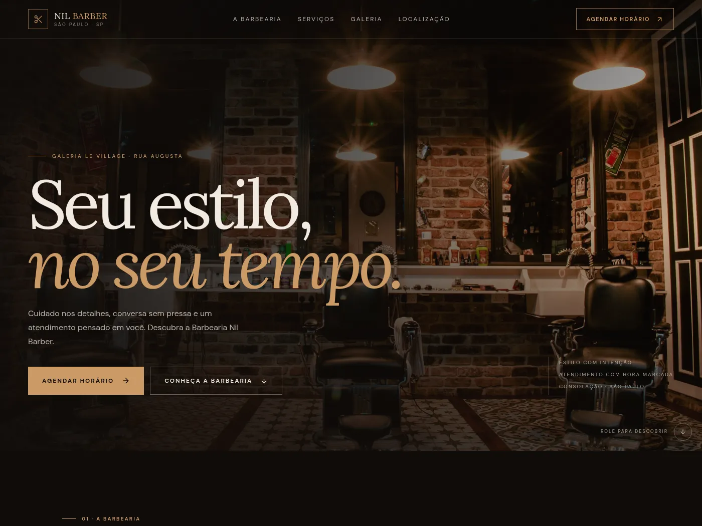 Nil Barber Premium Site