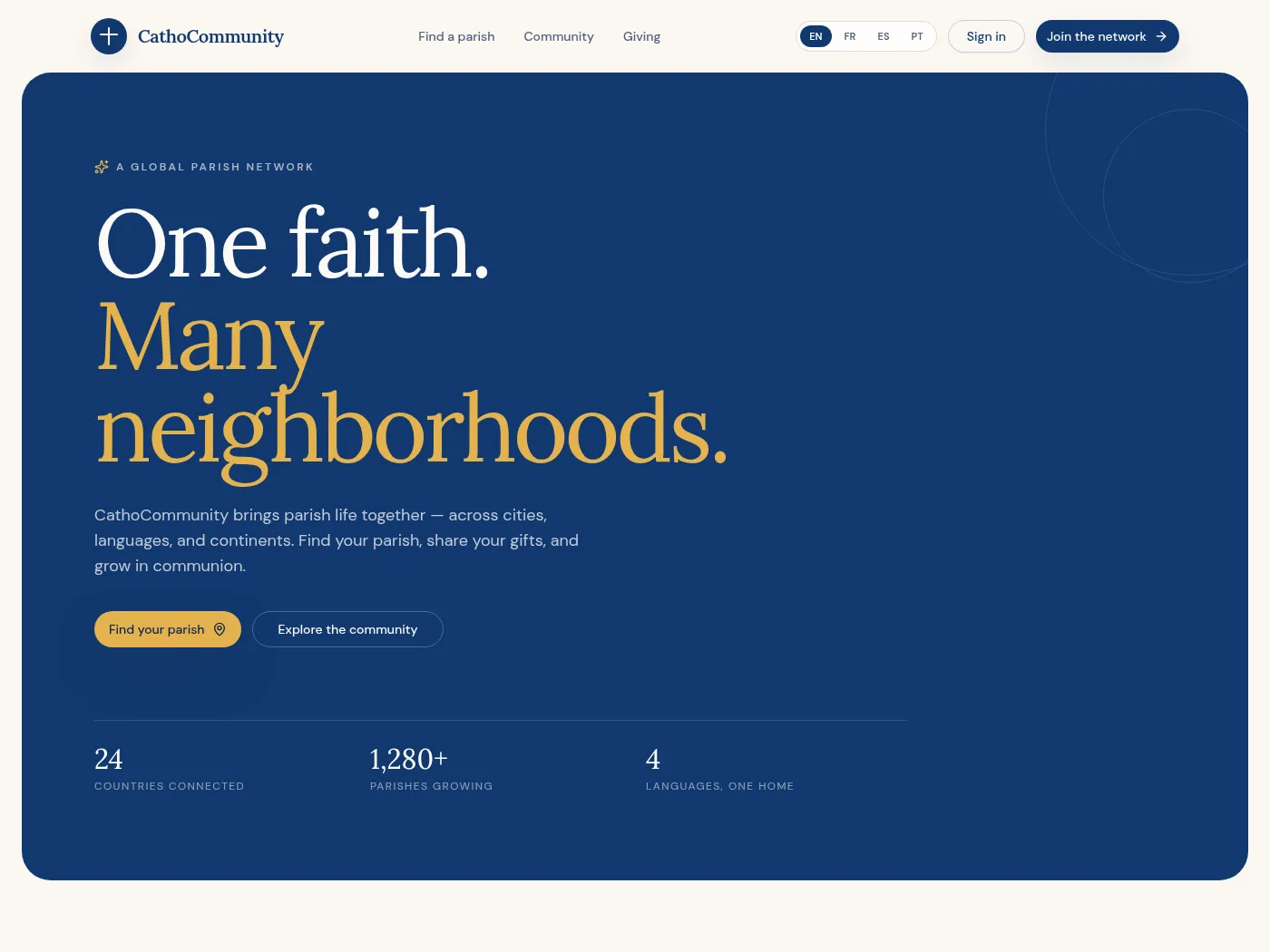 CathoCommunity Network