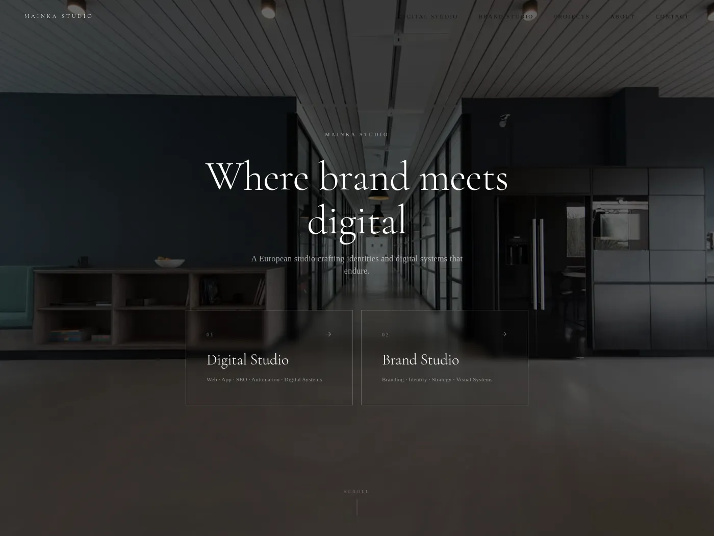 Mainka Studio Website