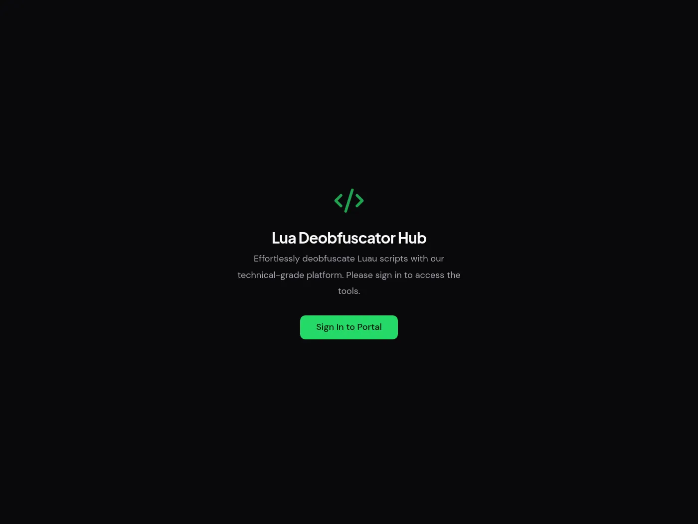 Lua Deobfuscator Hub