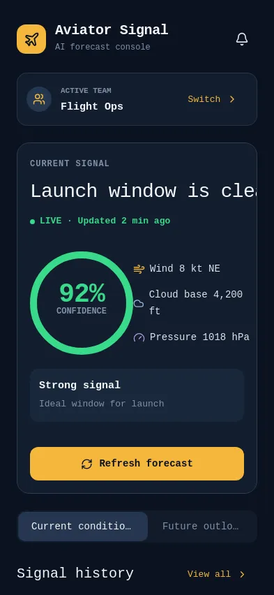Aviator Signal AI
