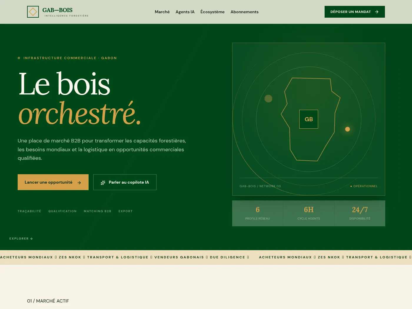 GAB-BOIS AI Marketplace