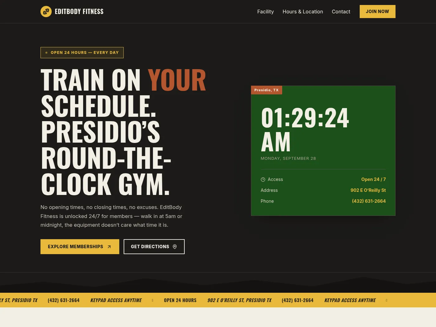 EditBody Fitness