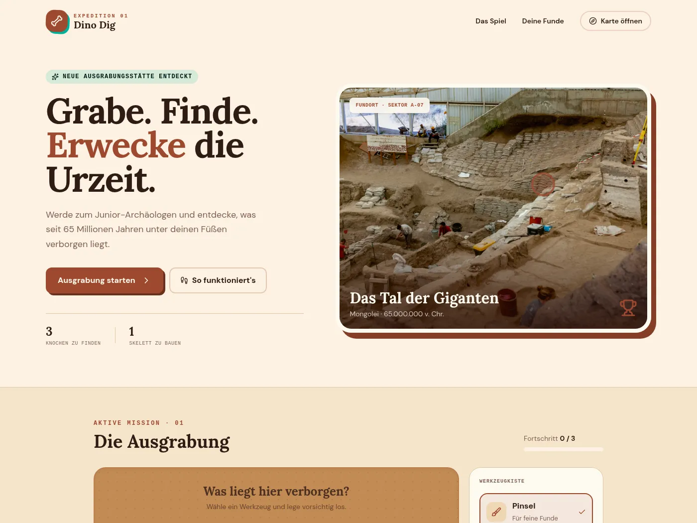 Dino Dig Adventure
