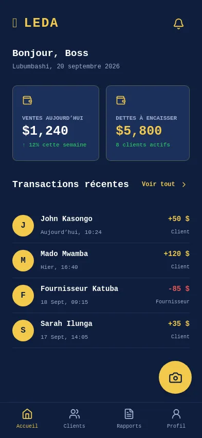LEDA Offline Ledger App