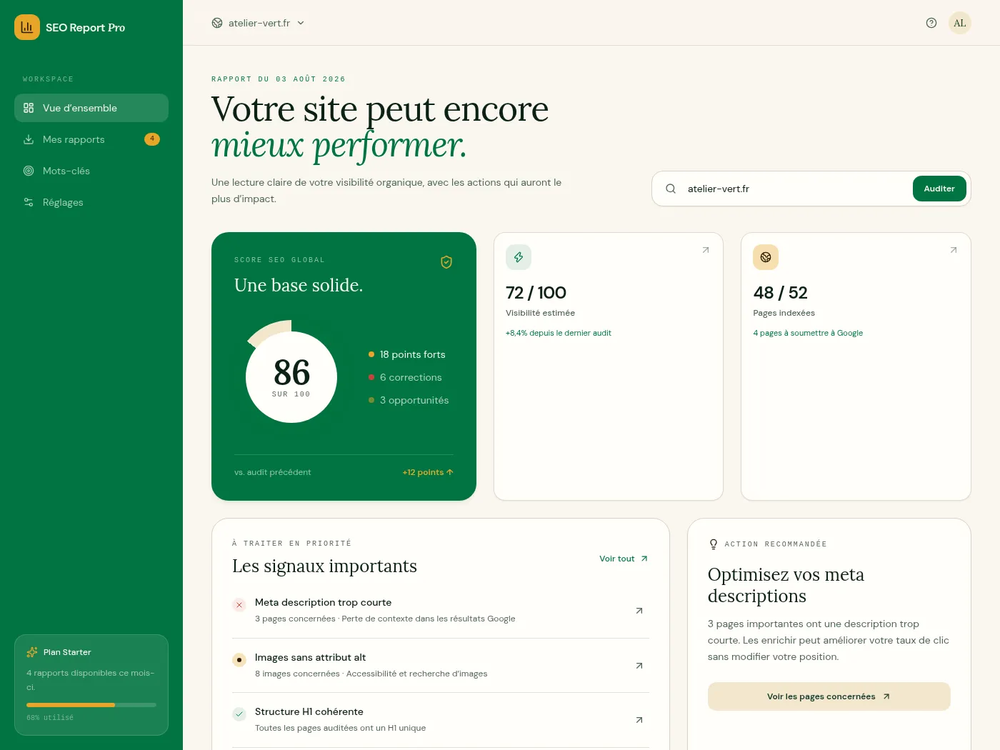 SEO Report Pro