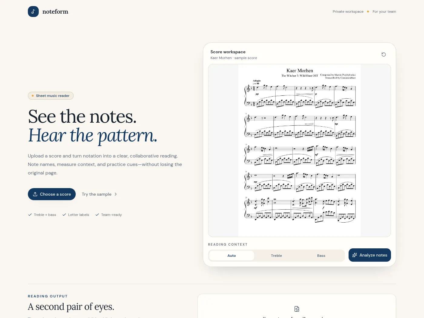 Sheet AI Note Reader