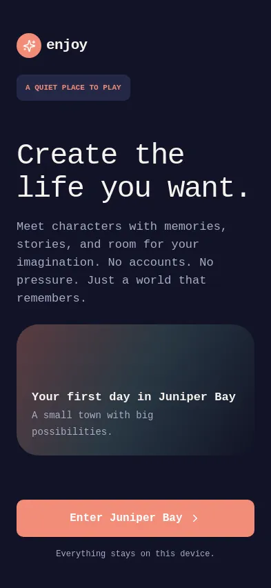 EnjoyMind: Guided Journaling