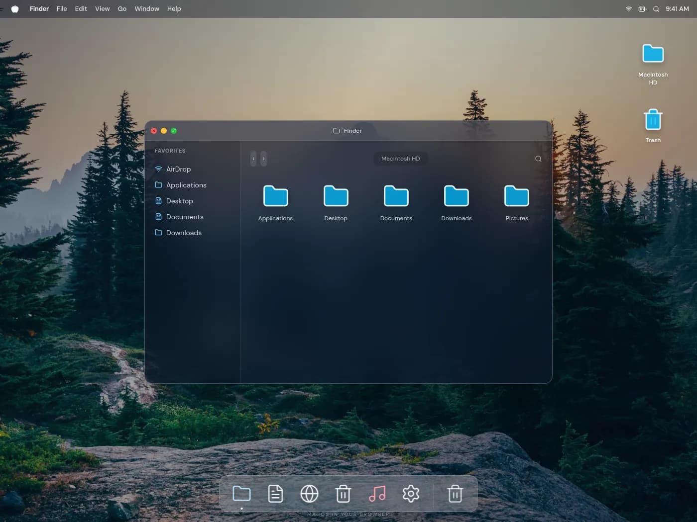 MacOS in Your Browser