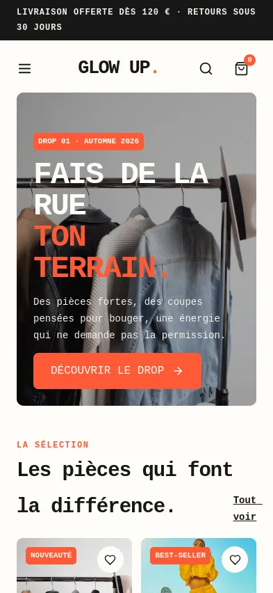 Glow Up Fashion Shop