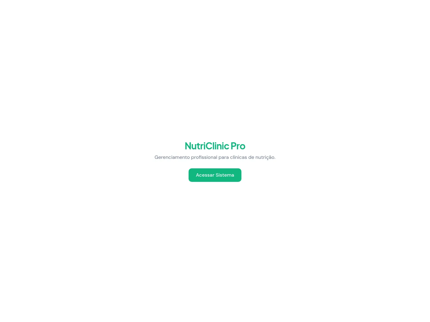 NutriClinic Pro
