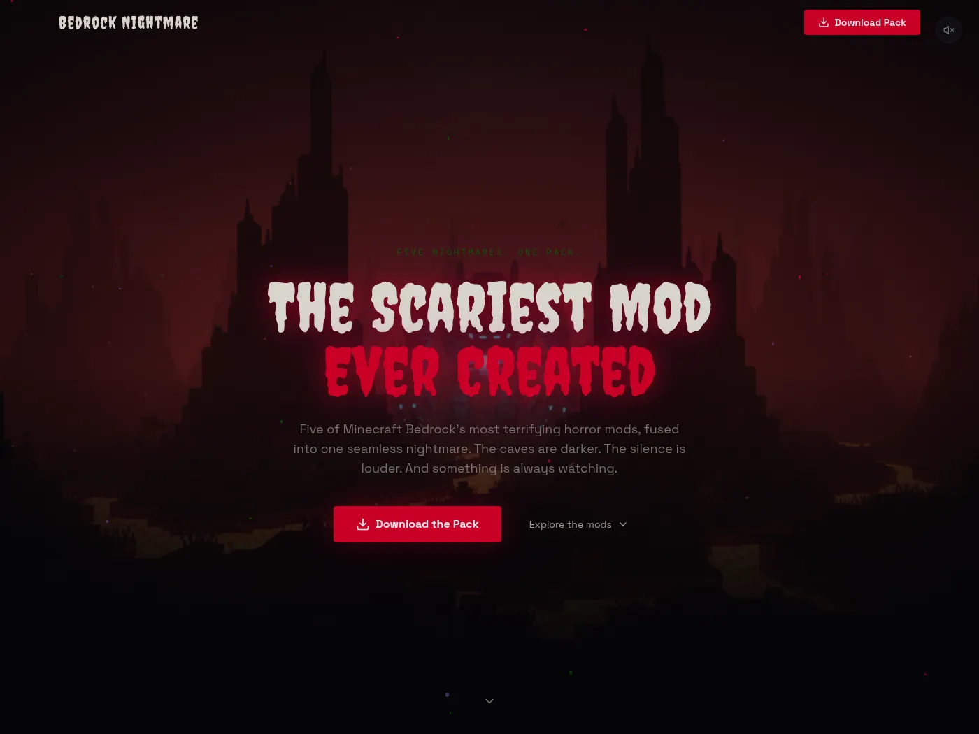 Bedrock Nightmare Modpack