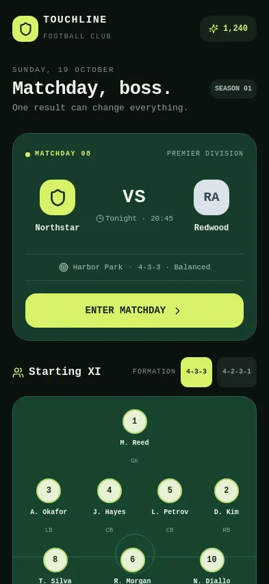 SoccerPro Manager