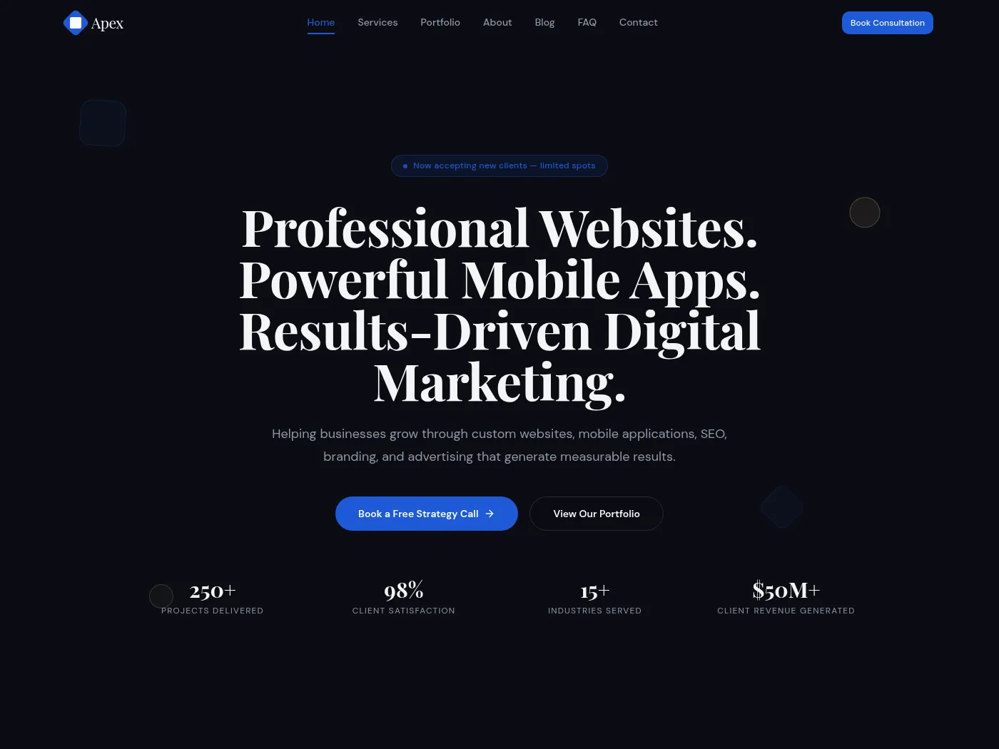 Apex Digital Studio Platform