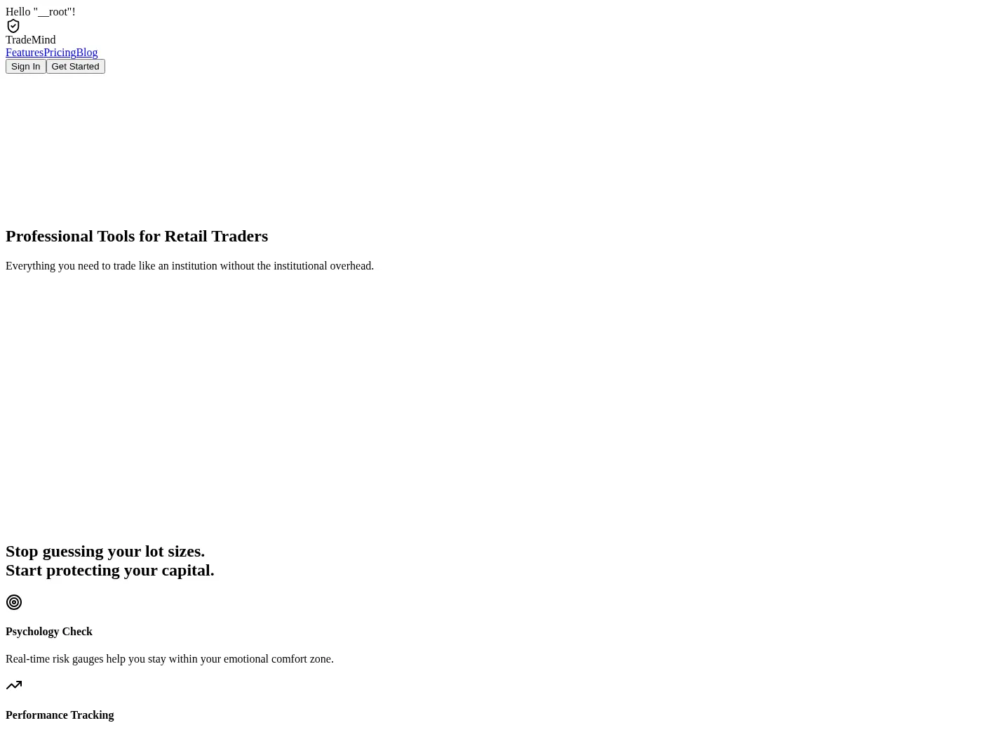 TradeMind Risk Suite