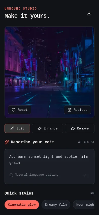 Uncensored AI Image Editor