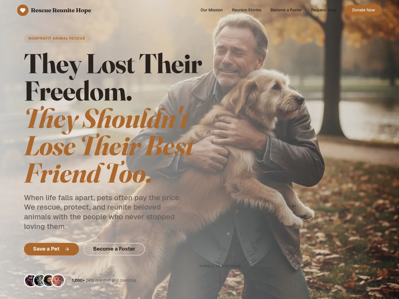 Rescue Reunite Hope