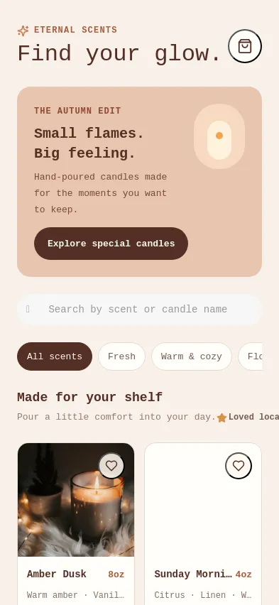 Eternal Scents App