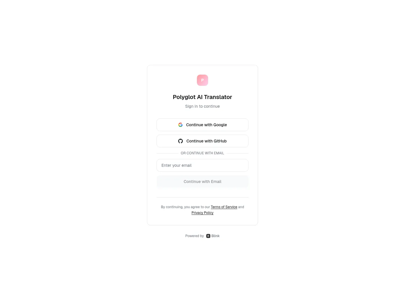 Polyglot AI Translator