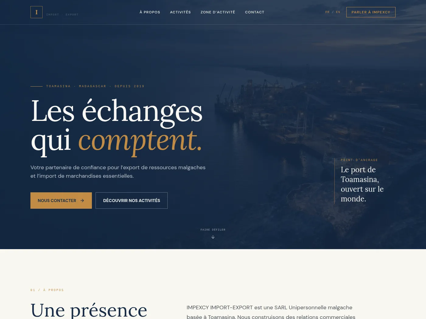 IMPEXCY Import-Export Vitrine