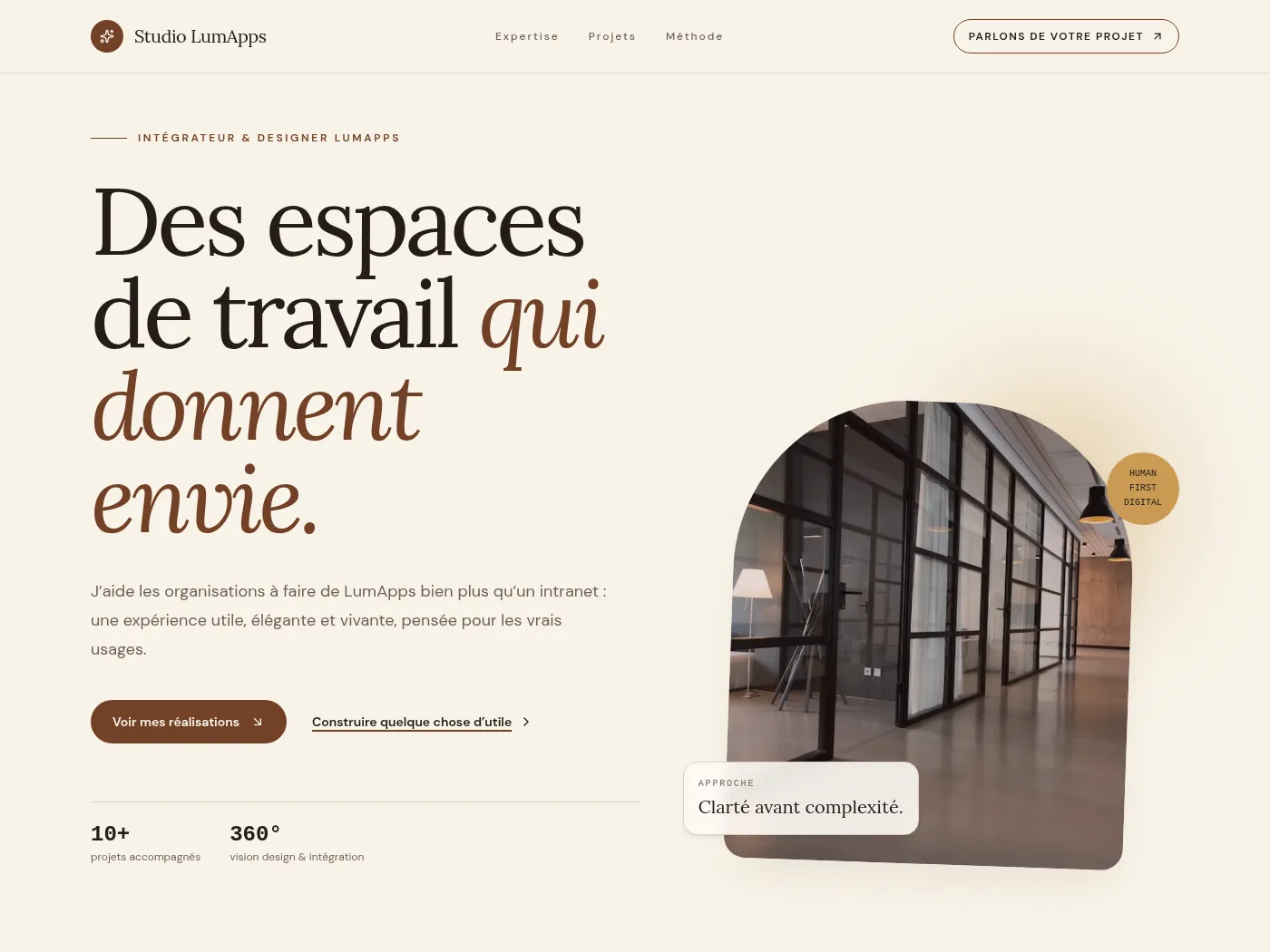 LumApps Designer Portfolio