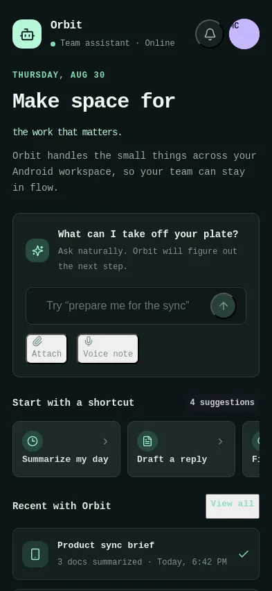 Smart Android Agent