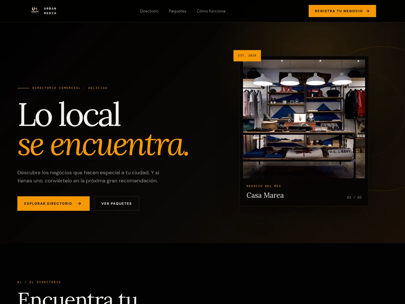 Comercio Hub Directory