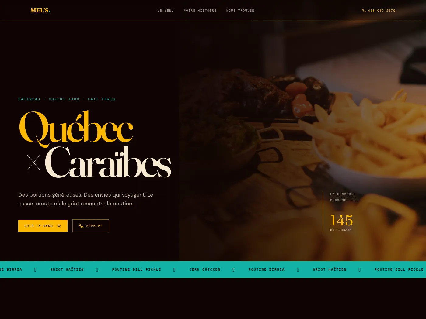 Québec × Caraïbes Fusion Site