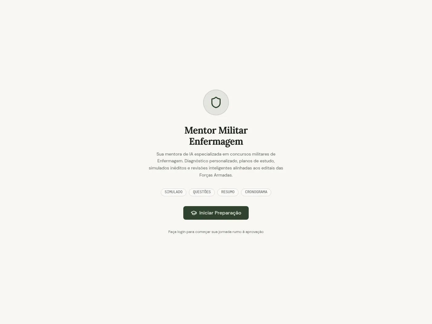 Mentor Militar Enfermagem
