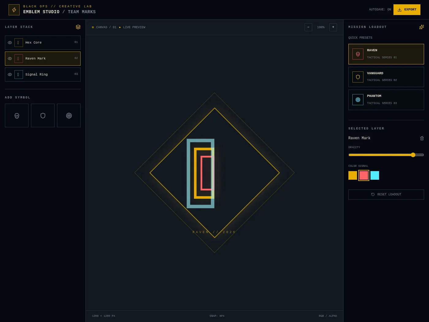 BO3 Emblem Studio