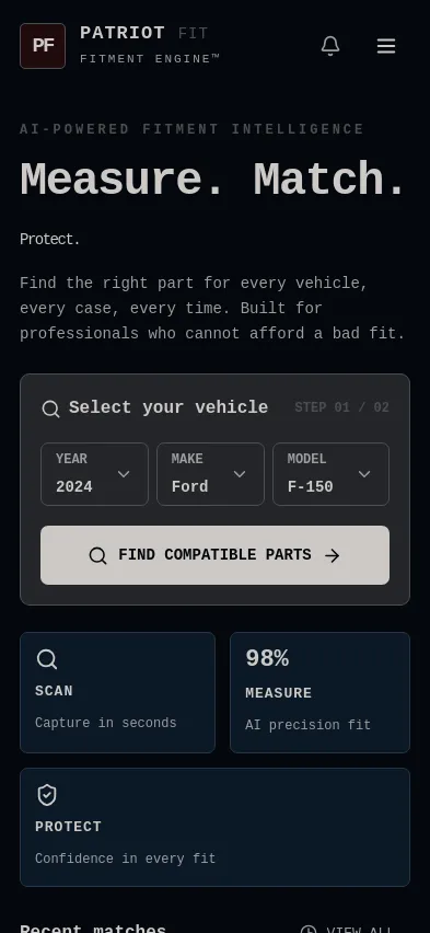 Patriot Fitment Engine