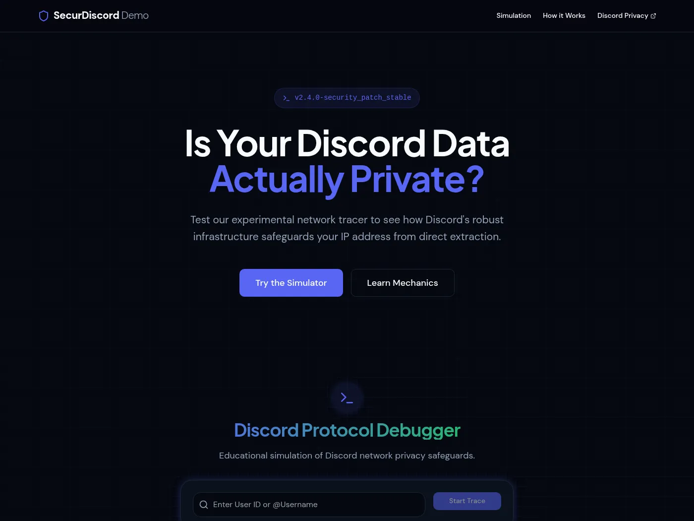 Discord IP Privacy Demo