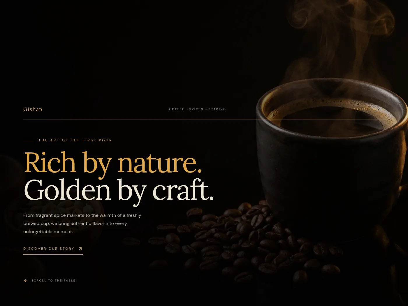 Gishan Coffee Luxe Ad