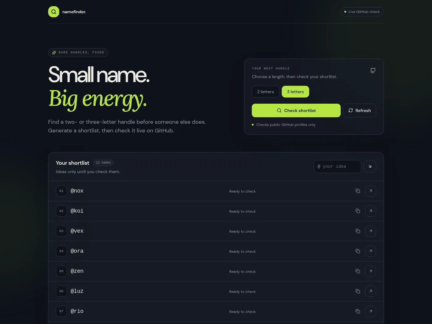 NameFinder Pro