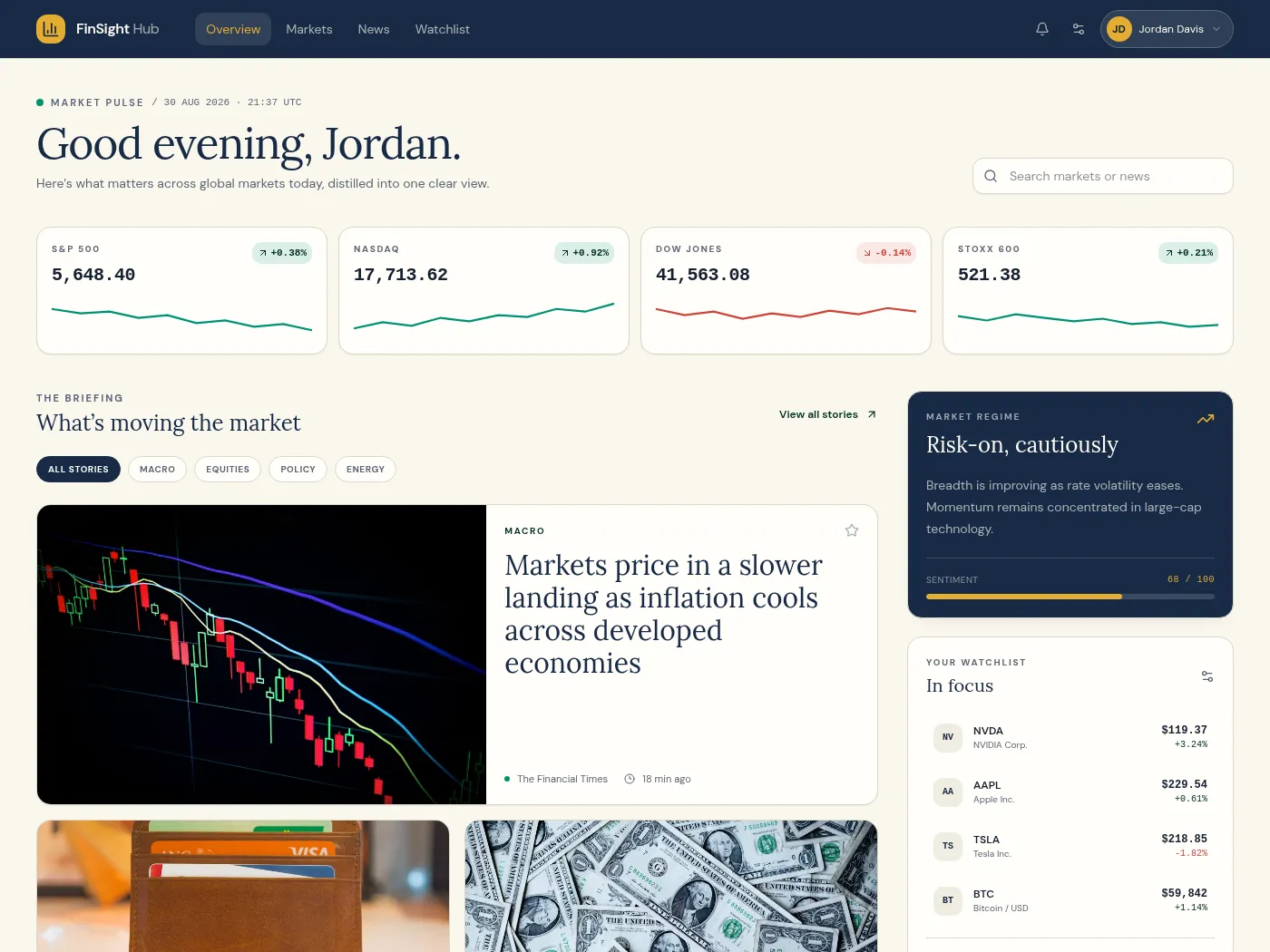 FinSight Hub