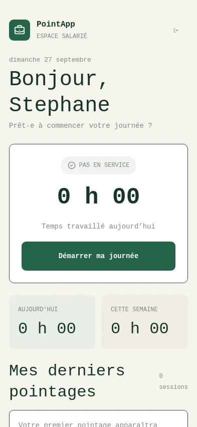 PointApp Amélioré