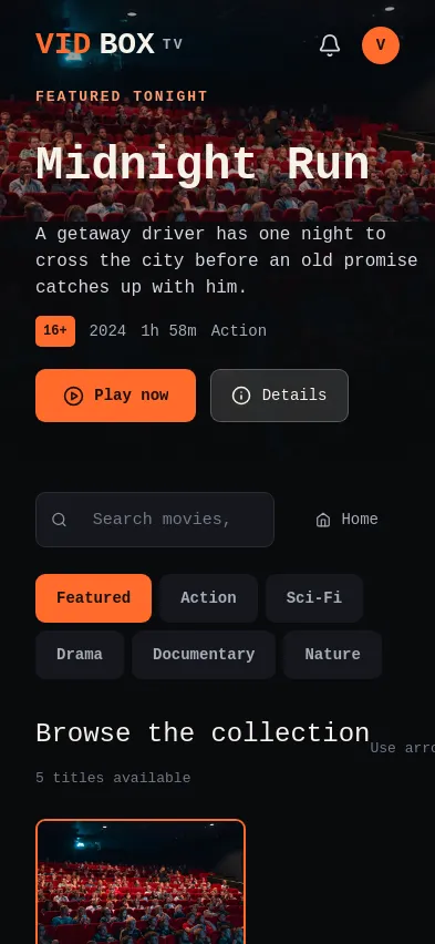 VidBox TV Player