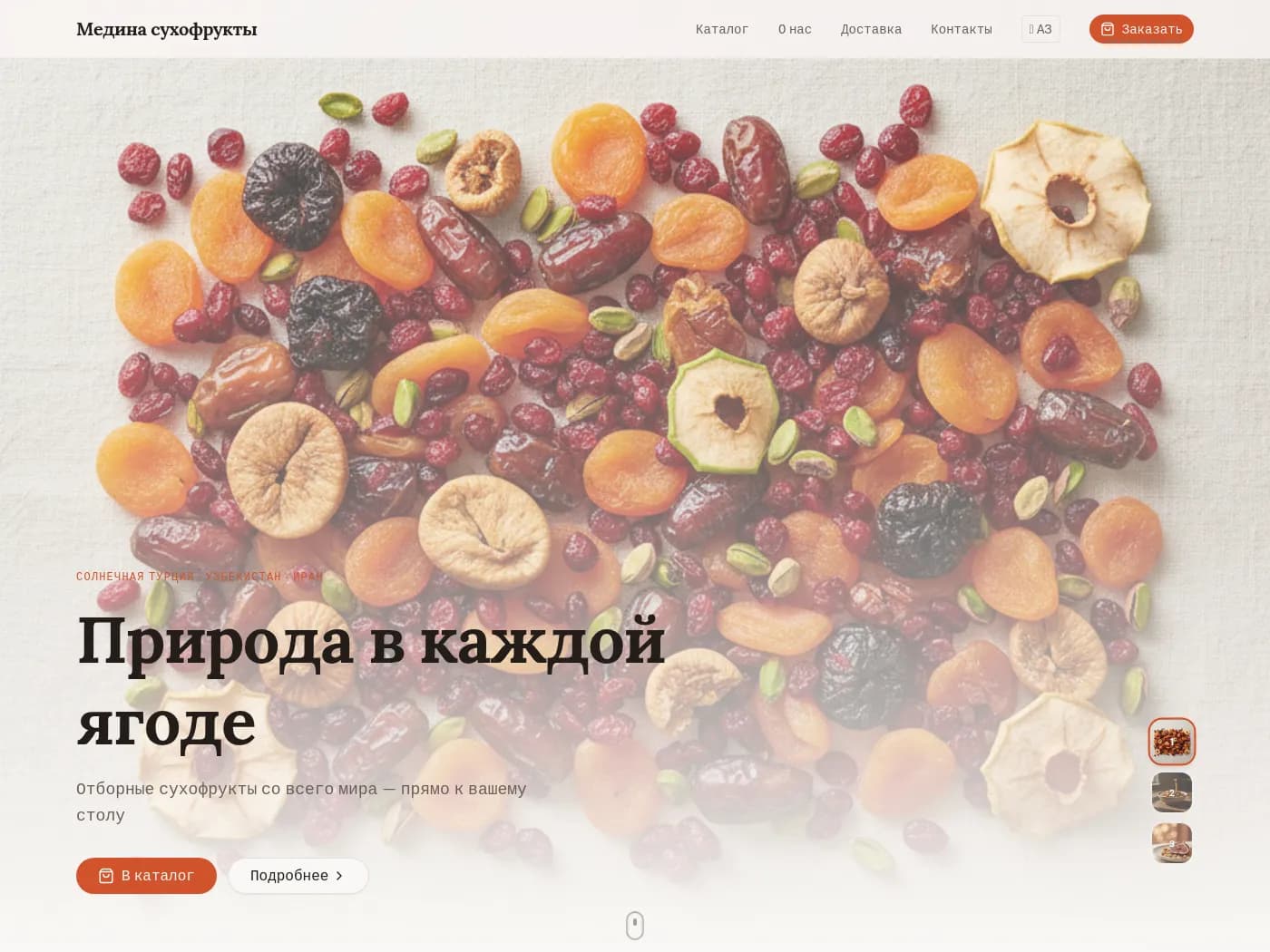 Dried Fruit Shop Site