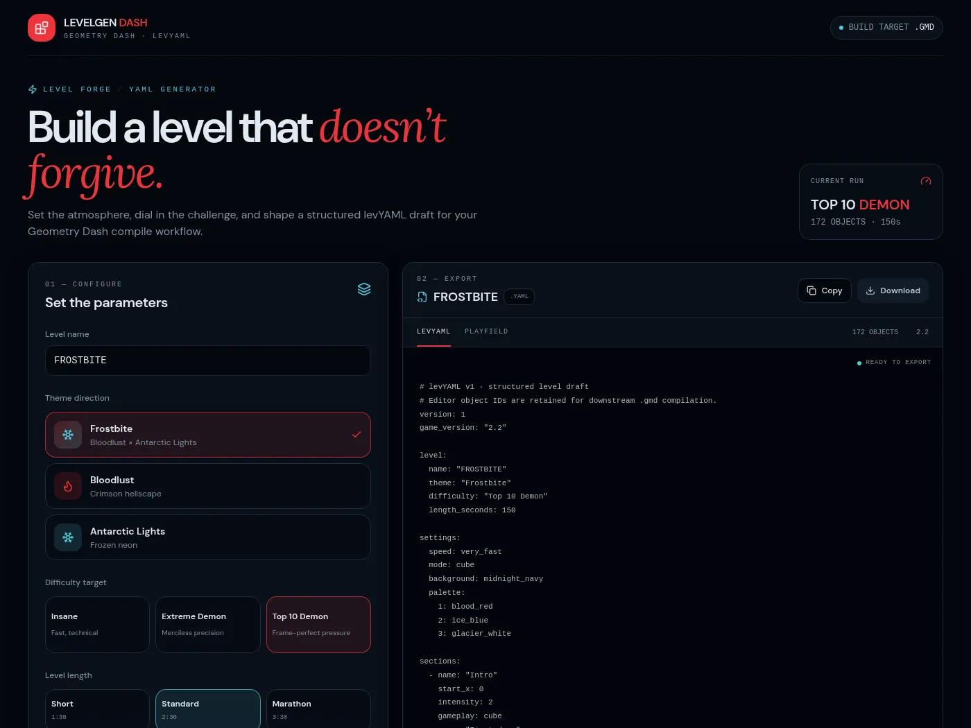 LevelGen Dash
