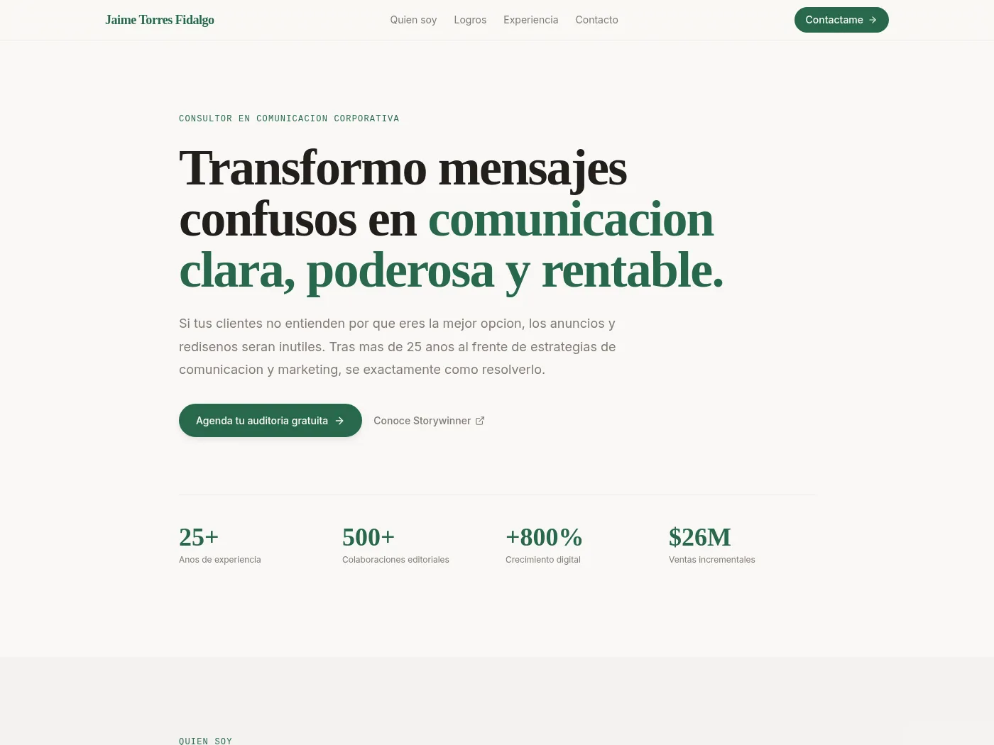 Jaime Torres Portfolio