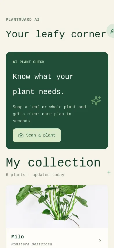 PlantGuard AI
