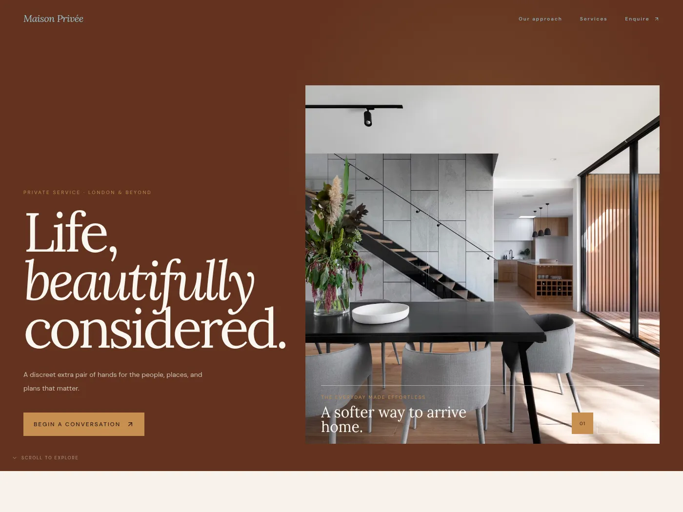 Conciergerie Site Launch