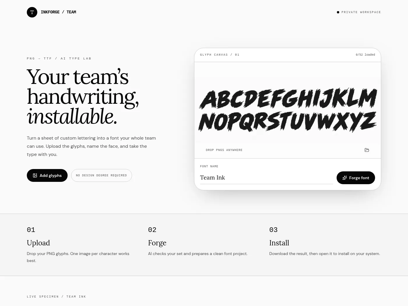 AI Font Generator