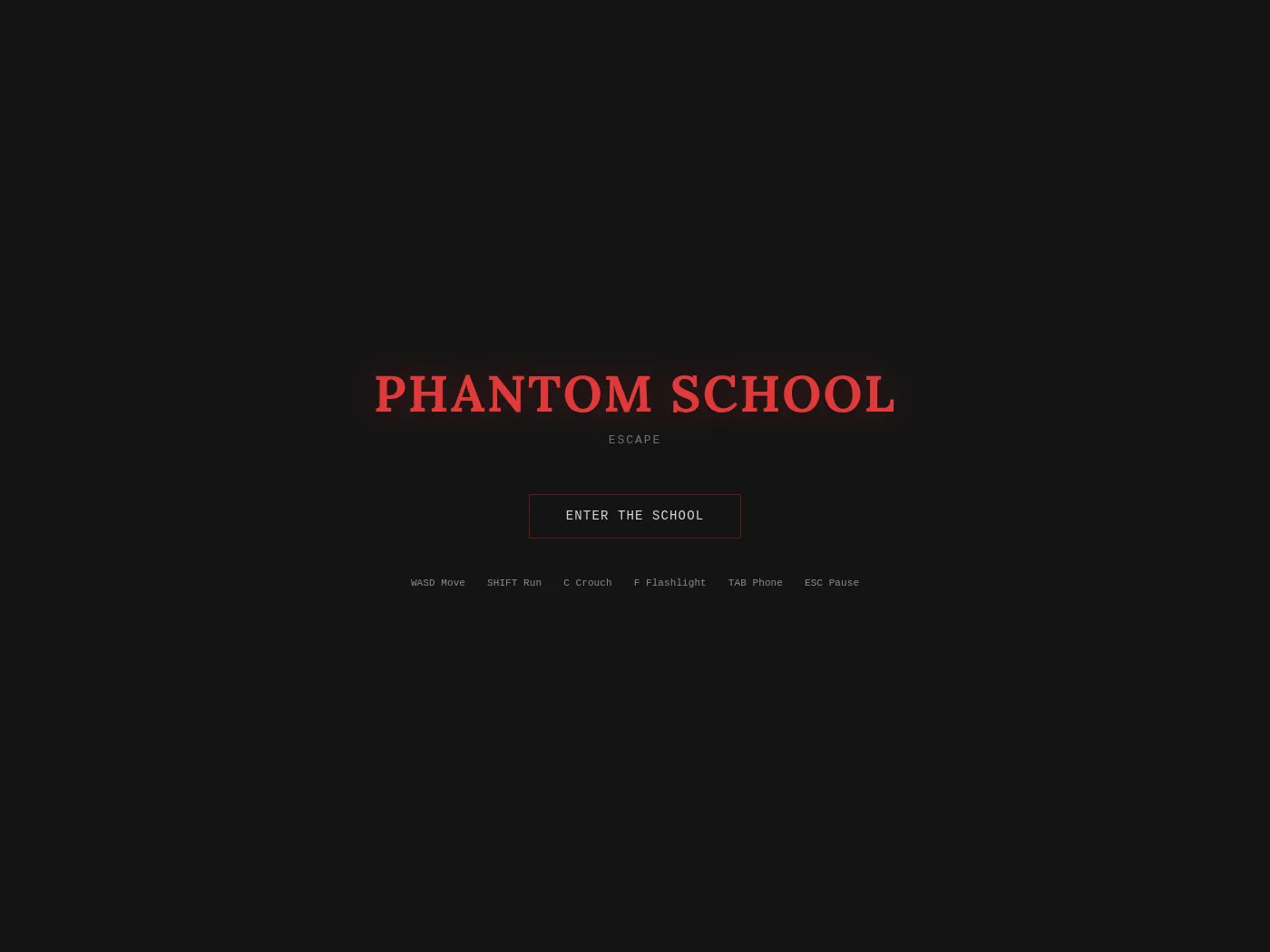 Phantom School Escape