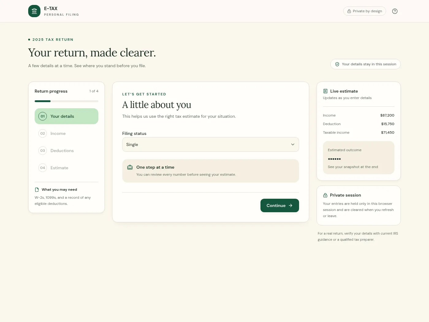 E-TAX Portal