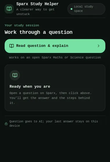 Sparx Study Helper