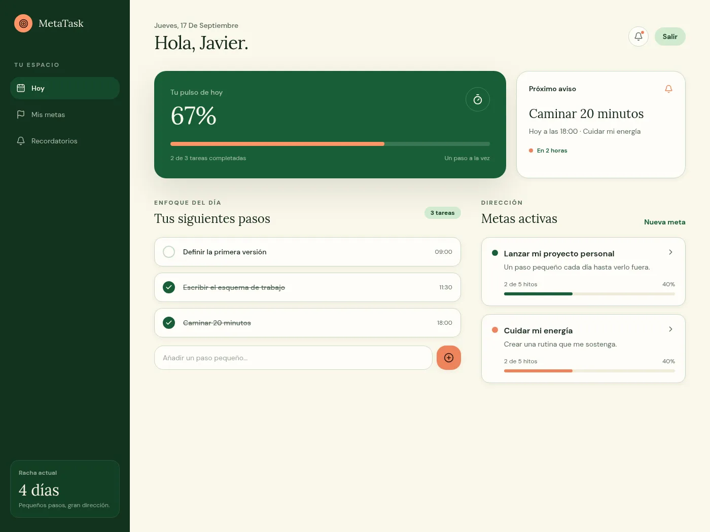 MetaTask Planner