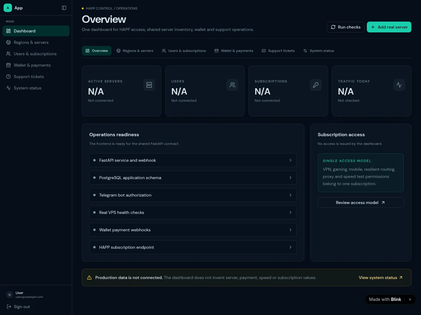 HAPP VPN Config Manager